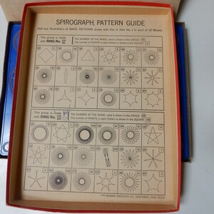 Spirograph, 1967, No. 401 - Etsy
