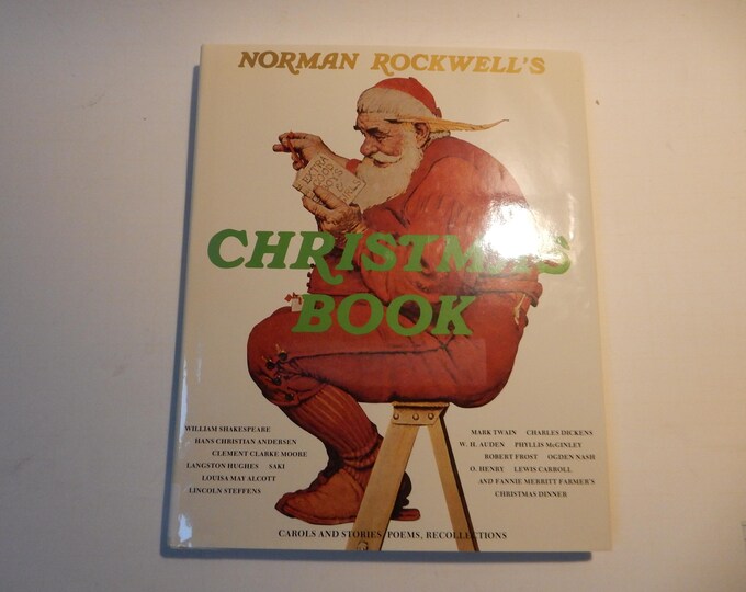 Norman Rockwell's Christmas Book - Etsy