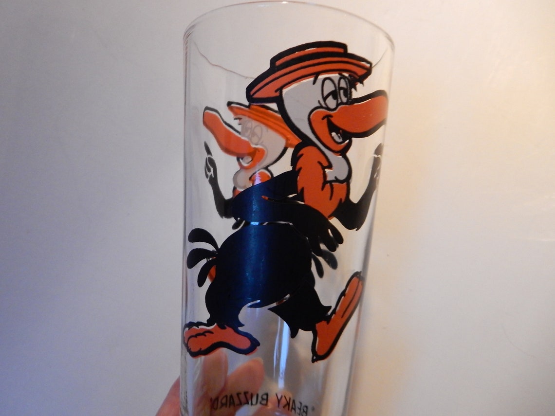 Collector Series Beaky Buzzard Looney Toons Glass - Etsy