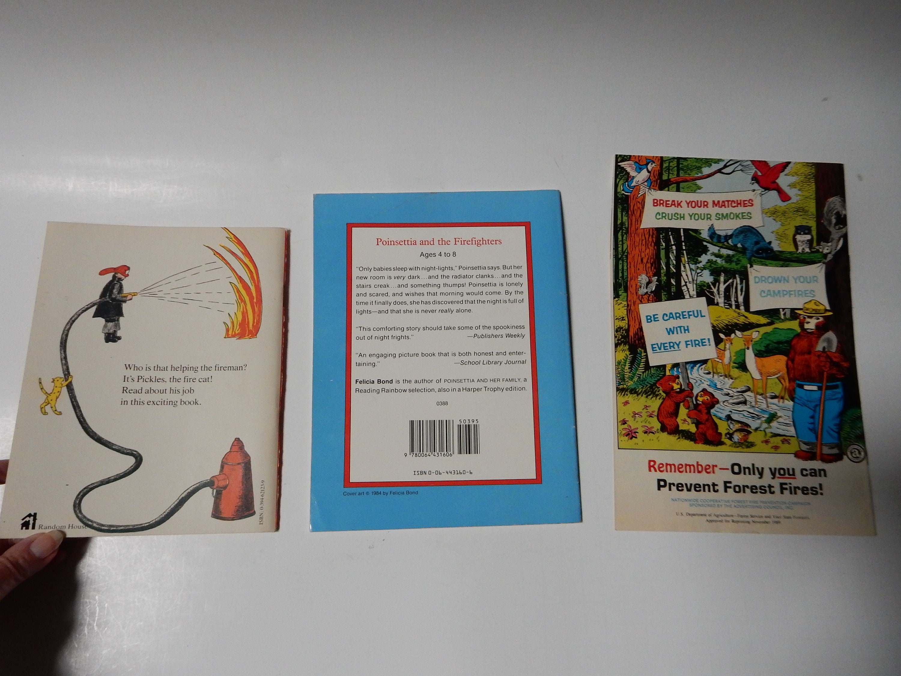 Tres libros de seguridad contra incendios | Etsy