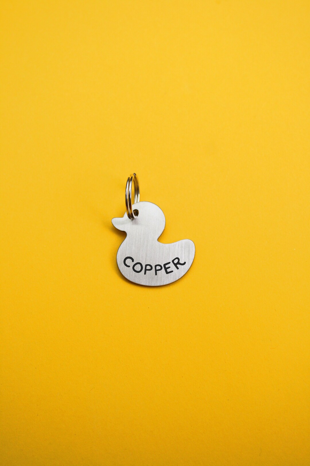 Rubber Duck Dog Tag Rubber Ducky Id Tag Deep Engraving - Etsy