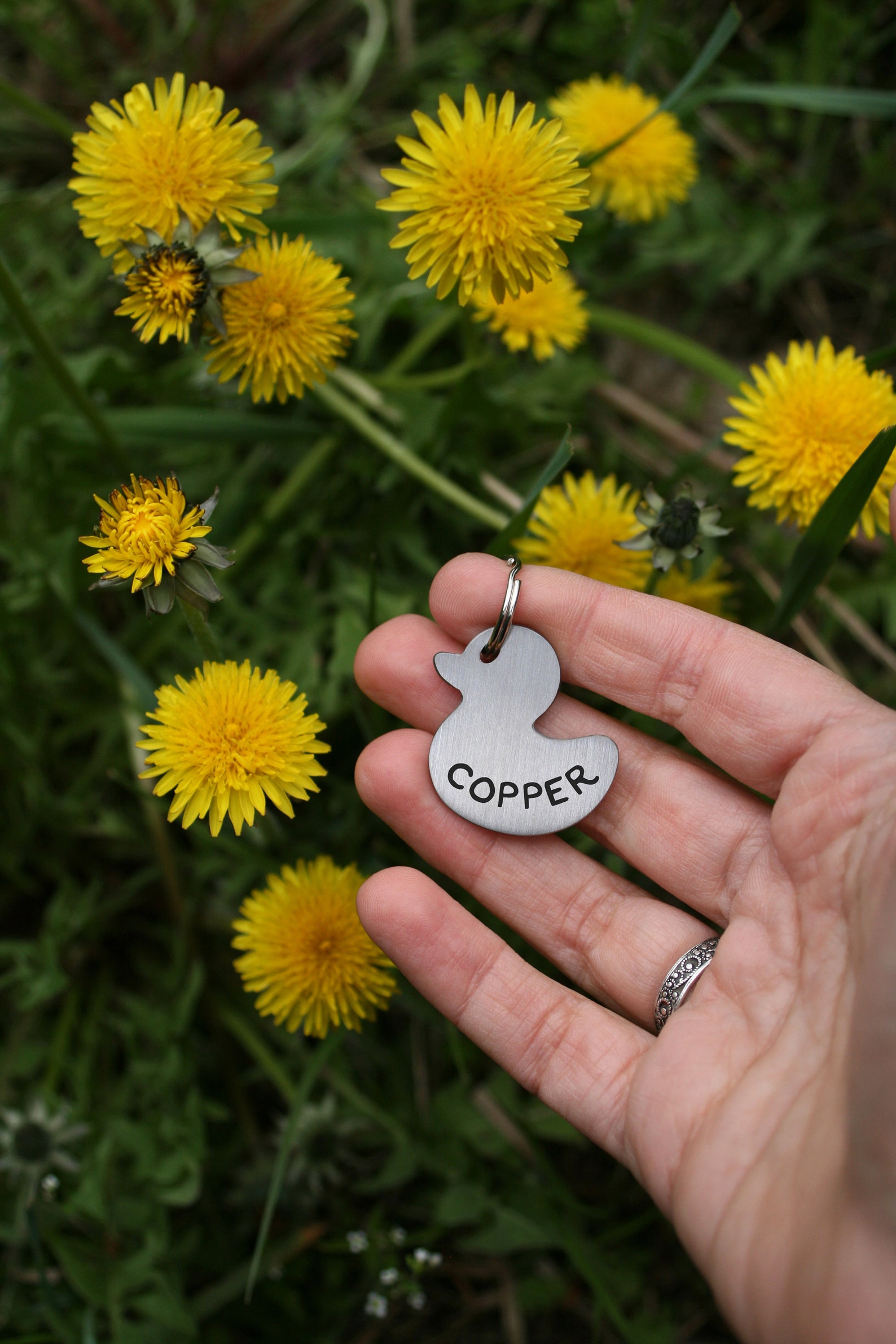 Rubber Duck Dog Tag Rubber Ducky Id Tag | Etsy