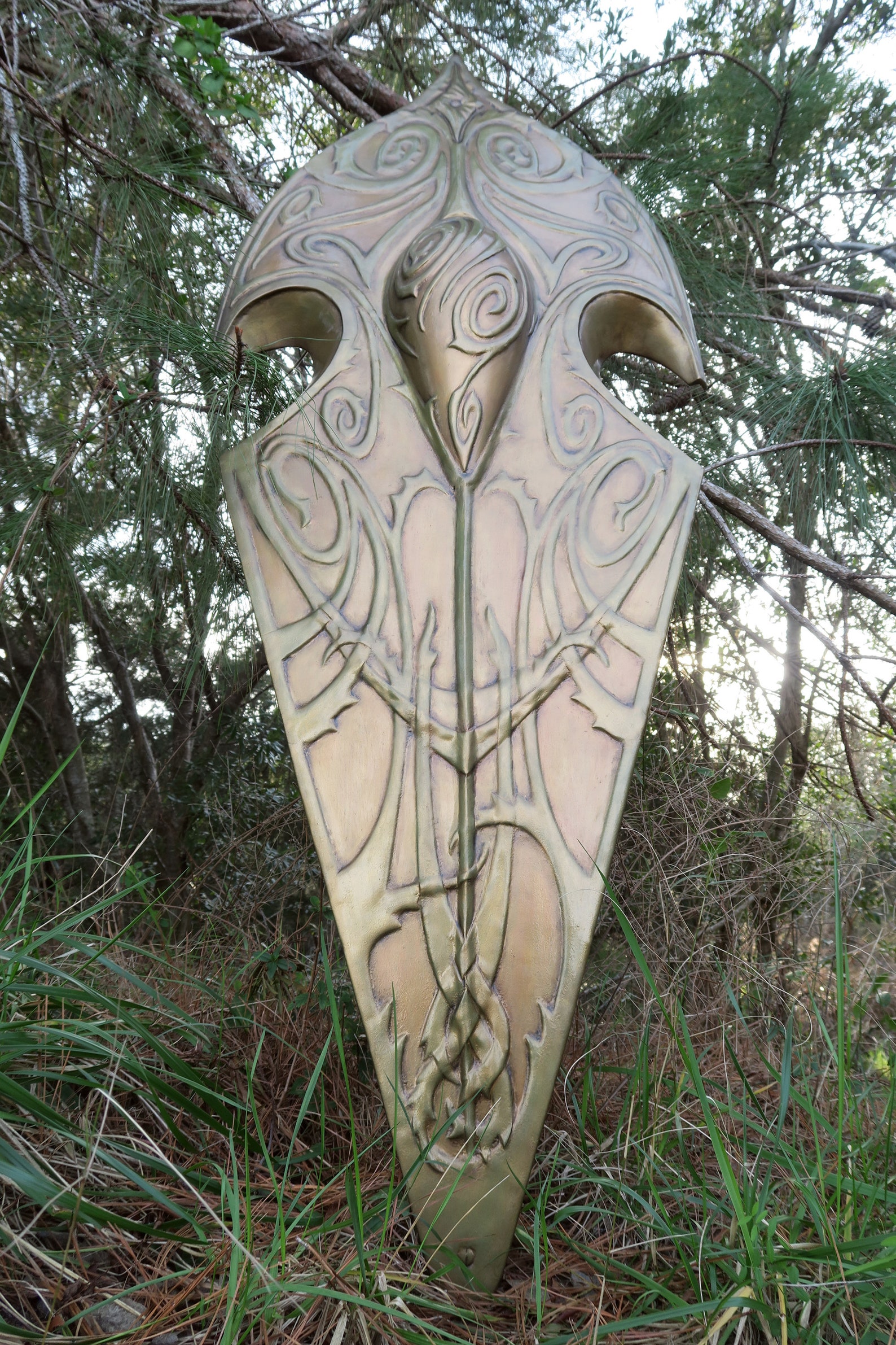 High Elven Warrior Shield Template - Etsy