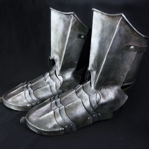 Ringwraith Gothic Boot Armor Pattern - Etsy