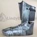 Ringwraith Gothic Boot Armor Pattern - Etsy