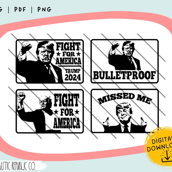 Trump Svg Files - Etsy