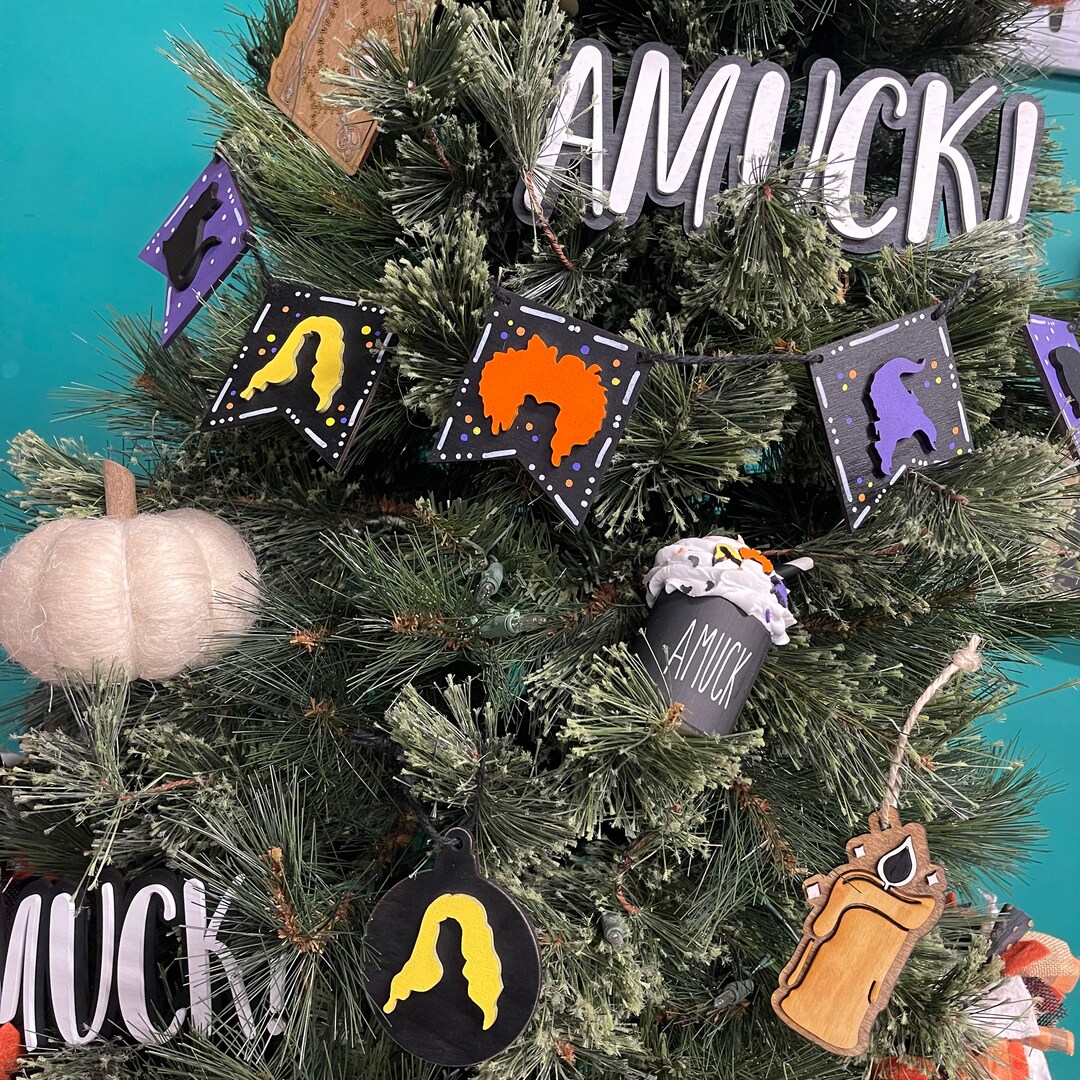 Hocus Pocus Seasonal Tree Set - Etsy