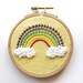 Rainbow Embroidery Pattern PDF, Beginner Hand Embroidery, DIY Hoop Art ...