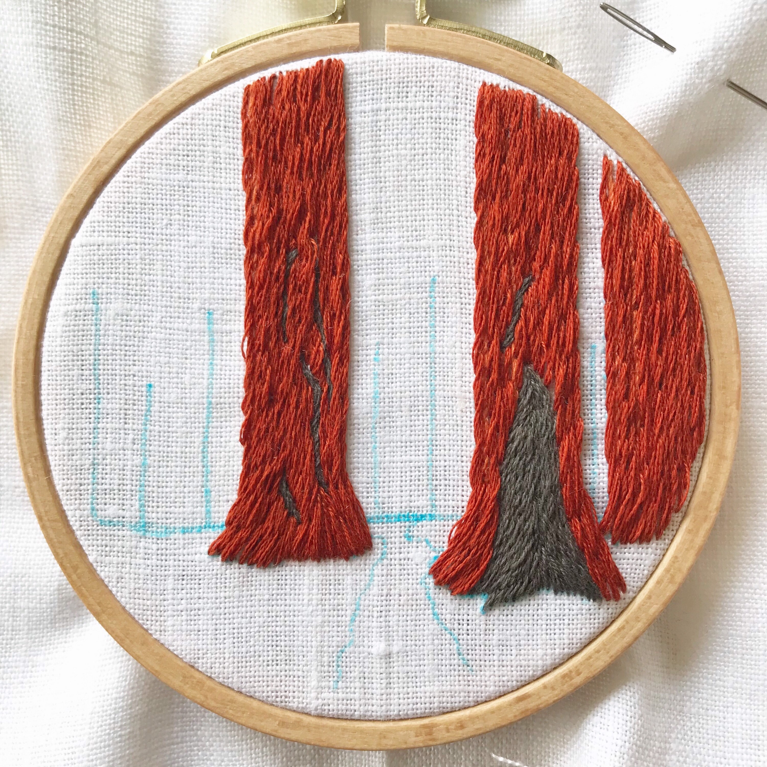 Sequoia Grove Hand Embroidery Pattern PDF | Etsy