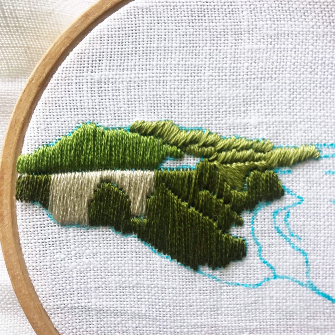 Big Sur California Hand Embroidery Pattern PDF - Etsy UK