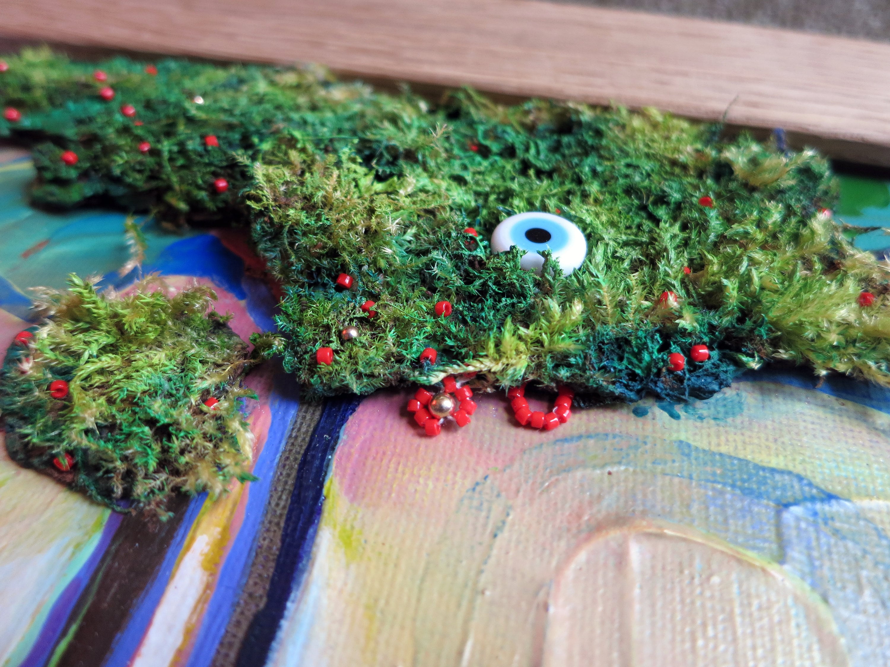 Artist in Science (2019) Original Acrylic Painting / Unusual Wall Art ...