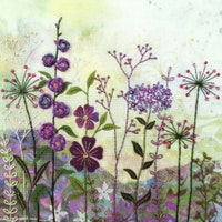 Floral Embroidery Kit - 'cornish Coast' - Modern Hand Embroidery - Etsy