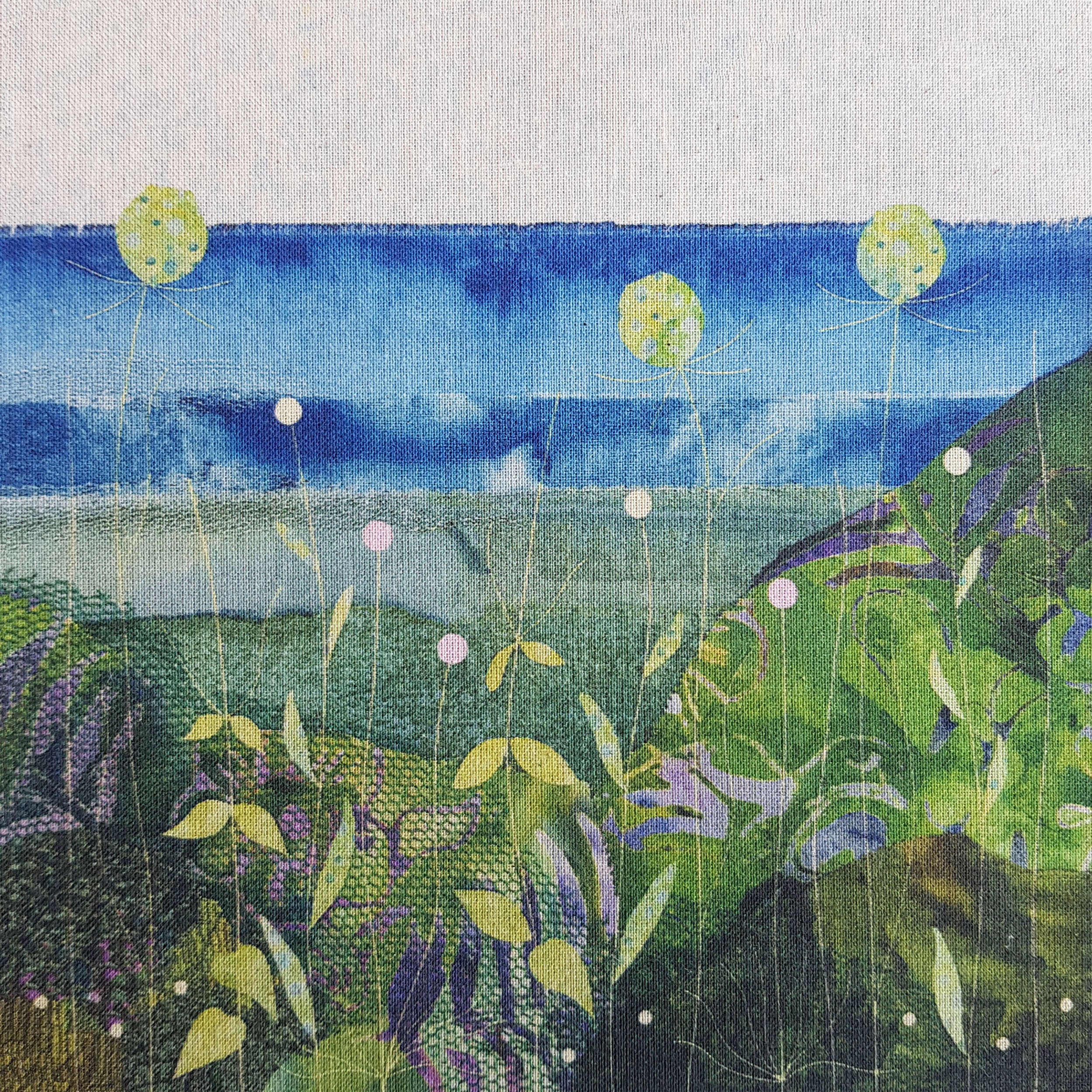 Floral Embroidery Kit - 'cornish Coast' - Modern Hand Embroidery - Etsy UK