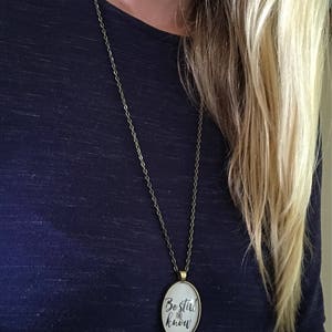 God's Timing Necklace - Hymn Pendant - Bible Verse Necklace - Jewelry ...