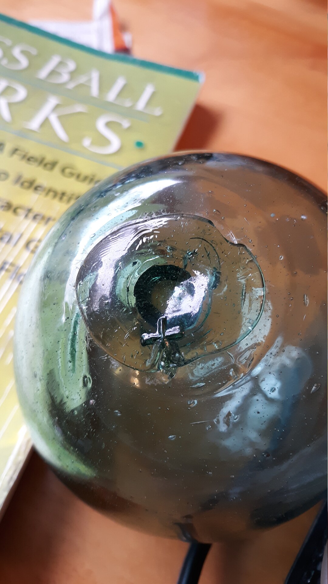 3.25"wp#25 Glass Fishing Float, Water, Collectable, Antique, Nautical ...