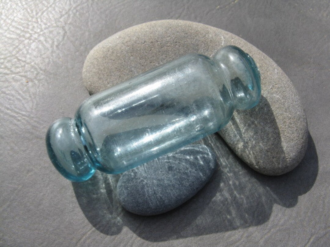 5.75”-6" Glass Fishing Roller Float, Collectable, Antique, Nautical ...