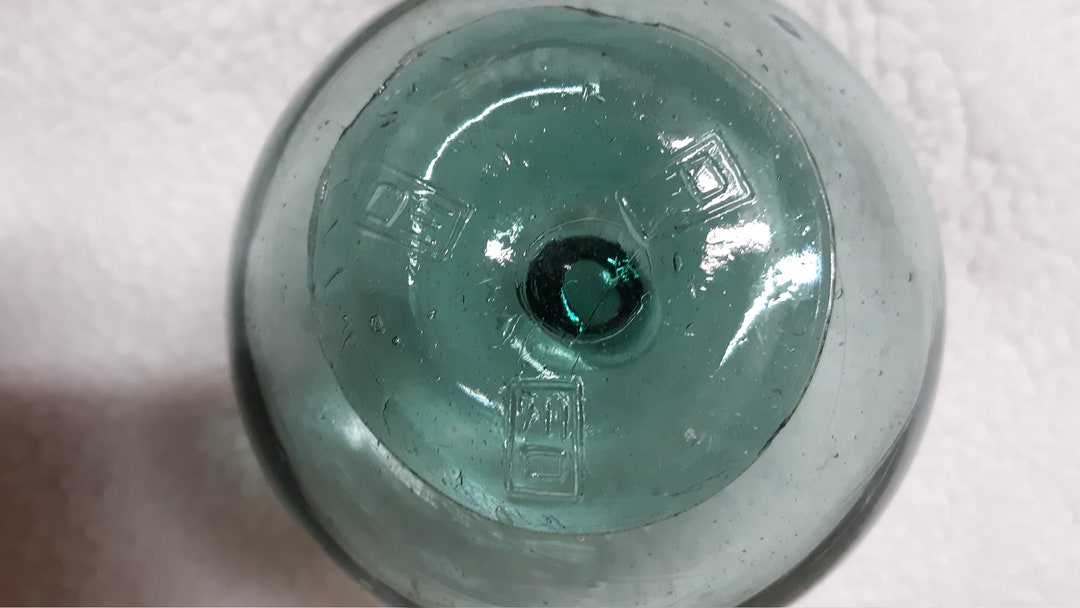 4.25wp11 Glass Fishing Float, Collectable, Antique, Nautical Decor ...
