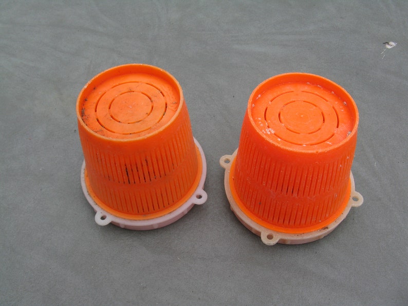 2 Crab Fishing Bait Containers Collectable Antique Nautical - Etsy