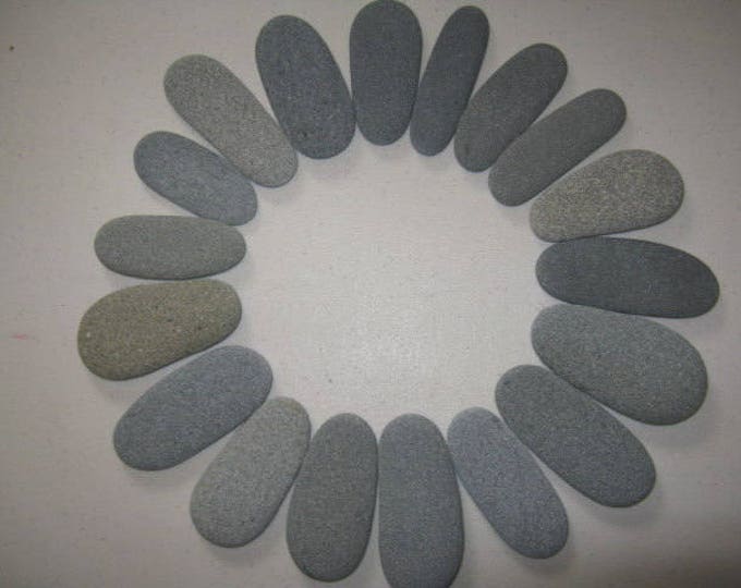 20 Stones 2.5" to 3" Pendant Stones,painting Stones, Smooth, Flat ...