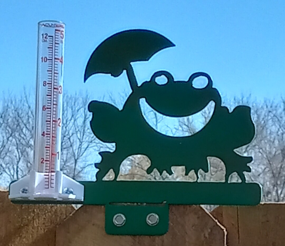 Bullfrog Rain Gauge - Etsy