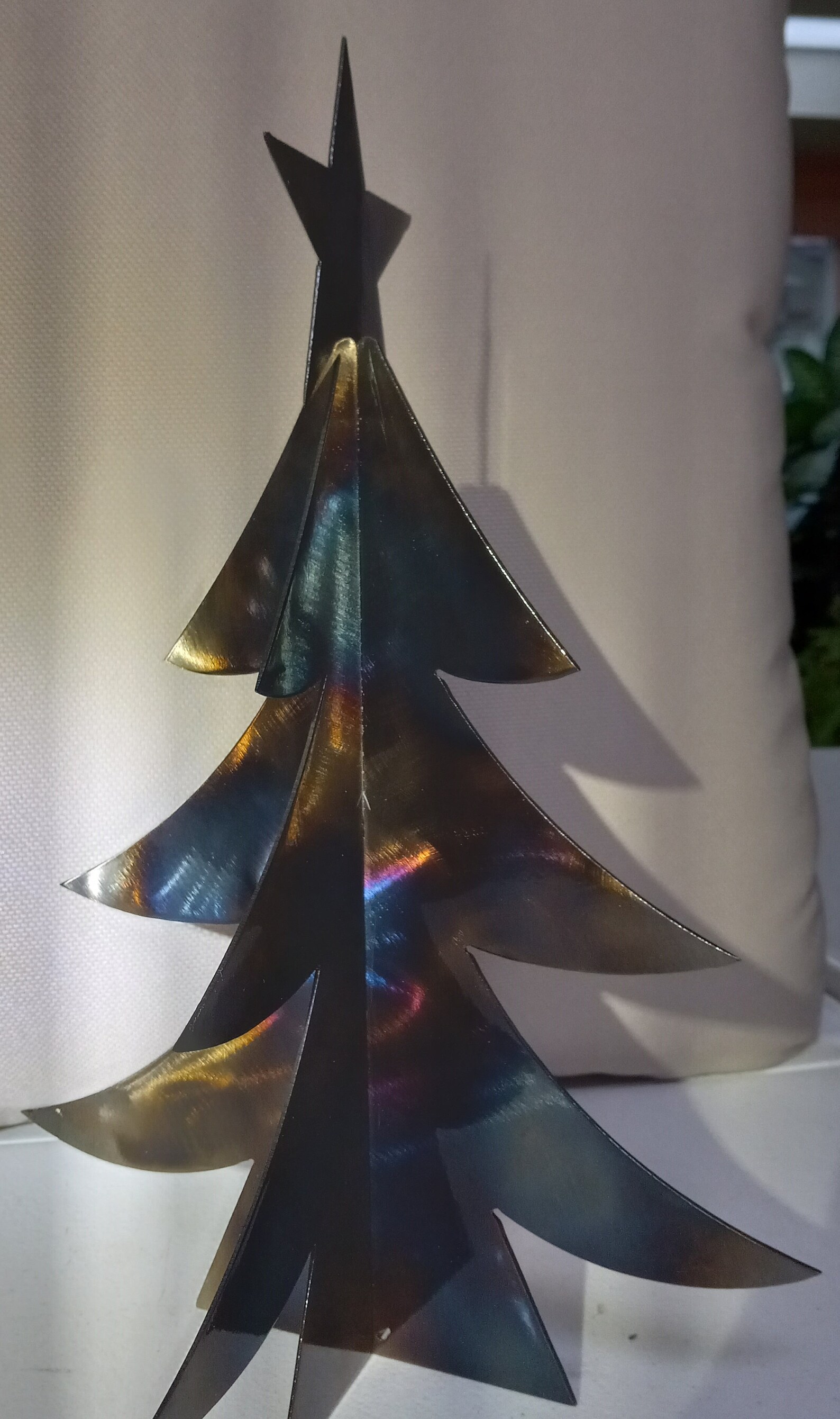 Christmas Tree Metal Rustic - Etsy