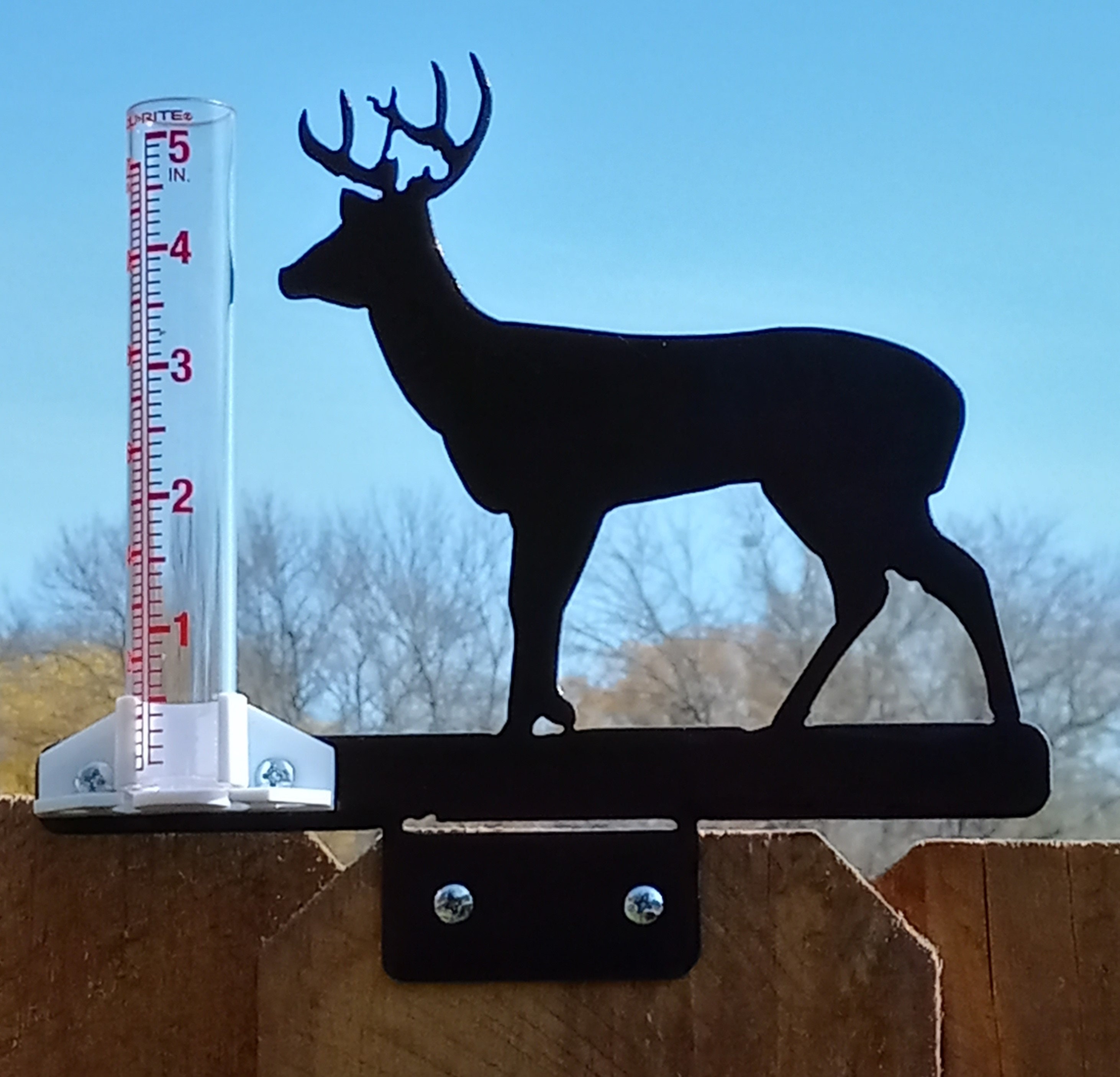 Deer Rain Gauge - Etsy
