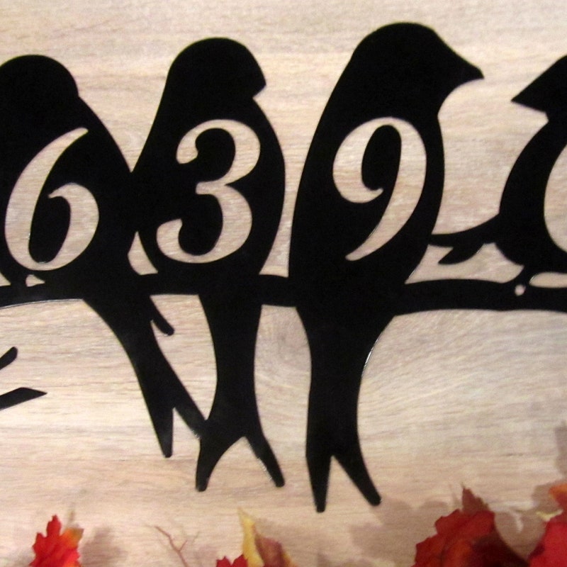Metal House Numbers - Etsy
