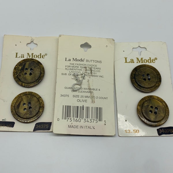 La Mode Buttons - Etsy