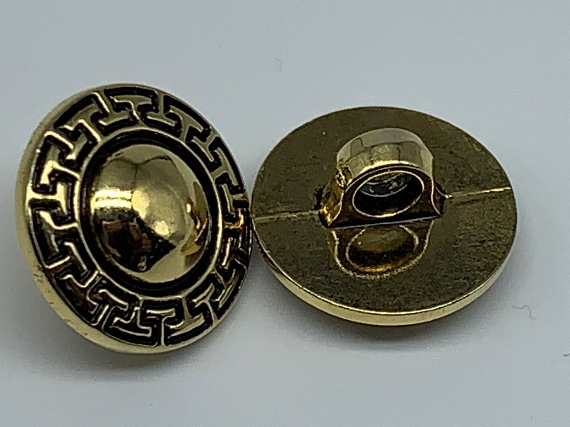 COLOR ORO 5/8"; 14.5mm; TAMAÑO 24; Botones de vástago trasero - Etsy España