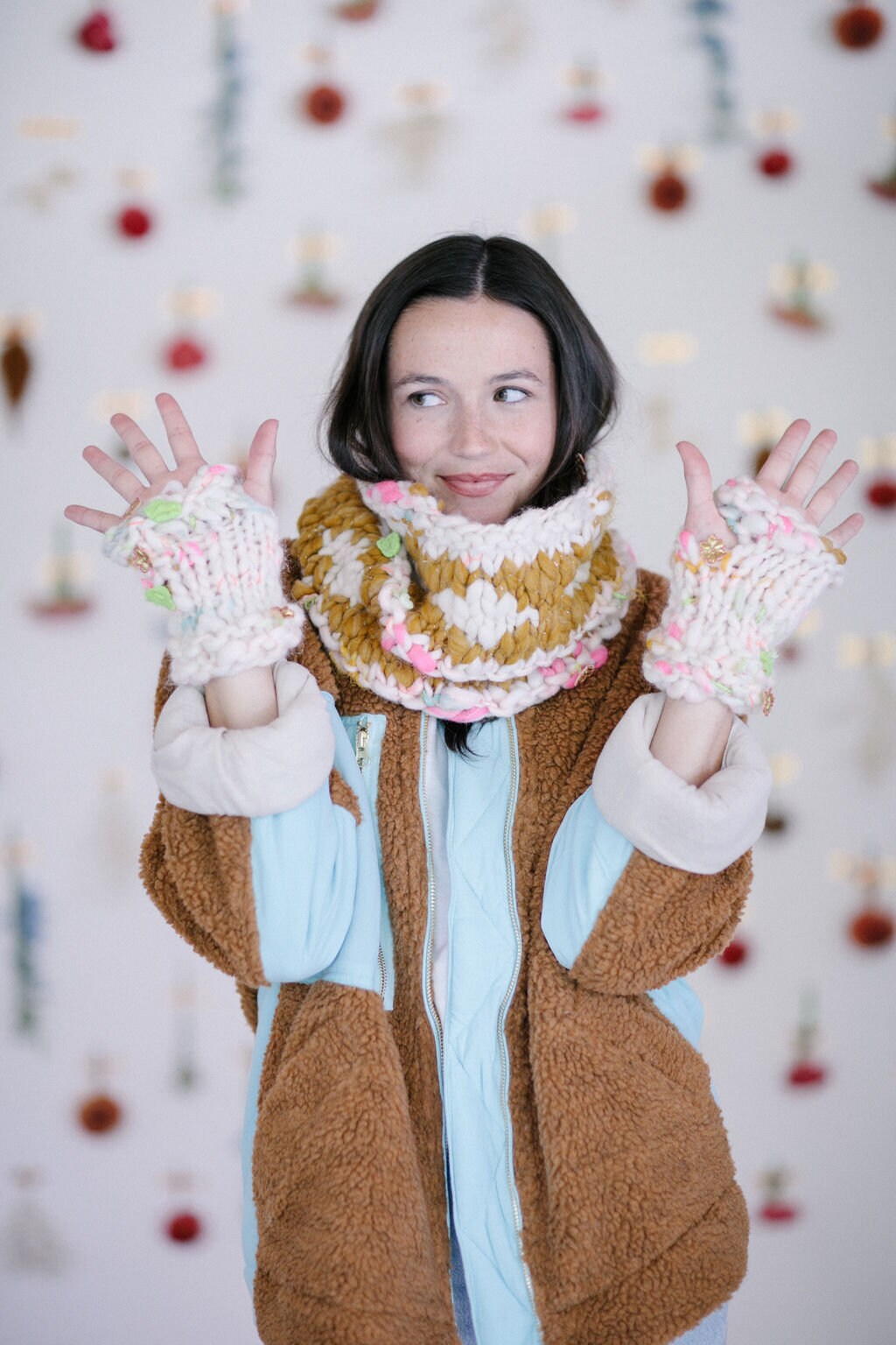 Knit Cowl Pattern ~ Knit Cowl Pattern, Colorwork Knitting Pattern ...