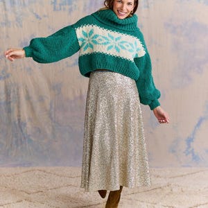Enchanted Forest Sweater Knitting Pattern PDF - Etsy