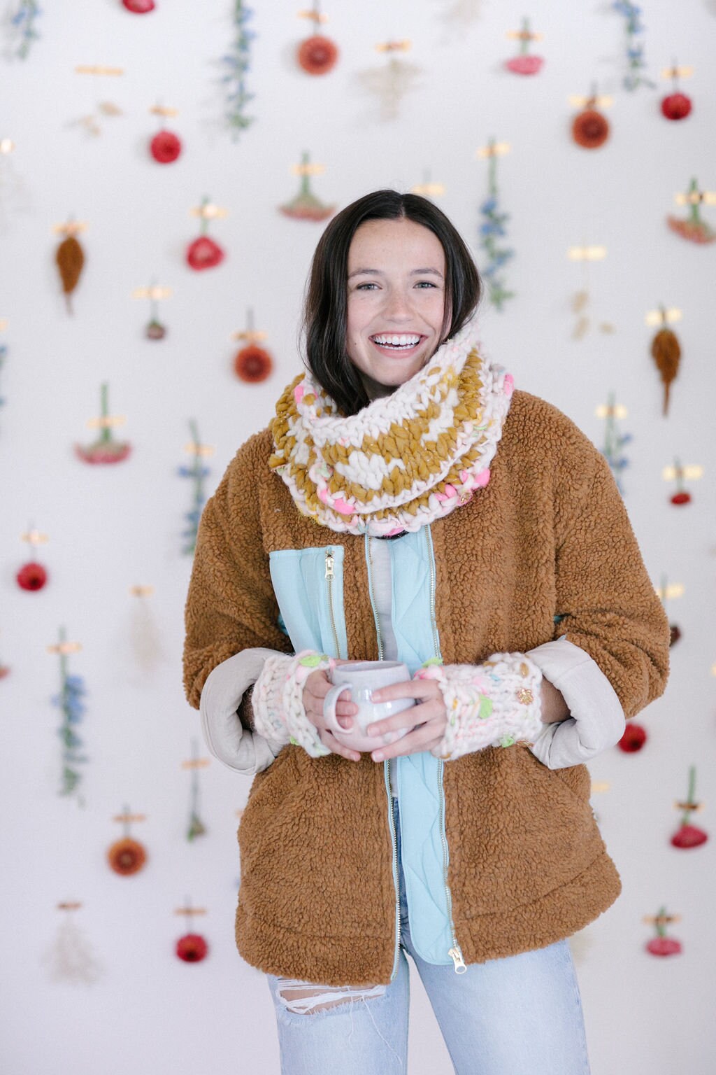 Knit Cowl Pattern ~ Knit Cowl Pattern, Colorwork Knitting Pattern ...