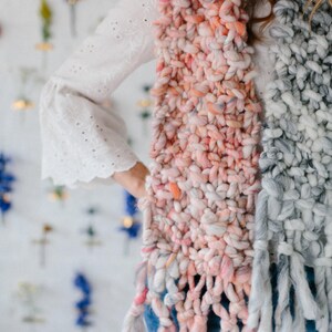 Counting Sheep Scarf Knitting Pattern // Easy Knitting Pattern, Knit ...