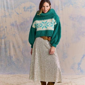Enchanted Forest Sweater Knitting Pattern PDF - Etsy
