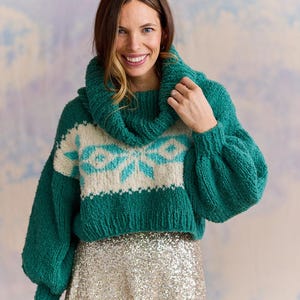 Enchanted Forest Sweater Knitting Pattern PDF - Etsy