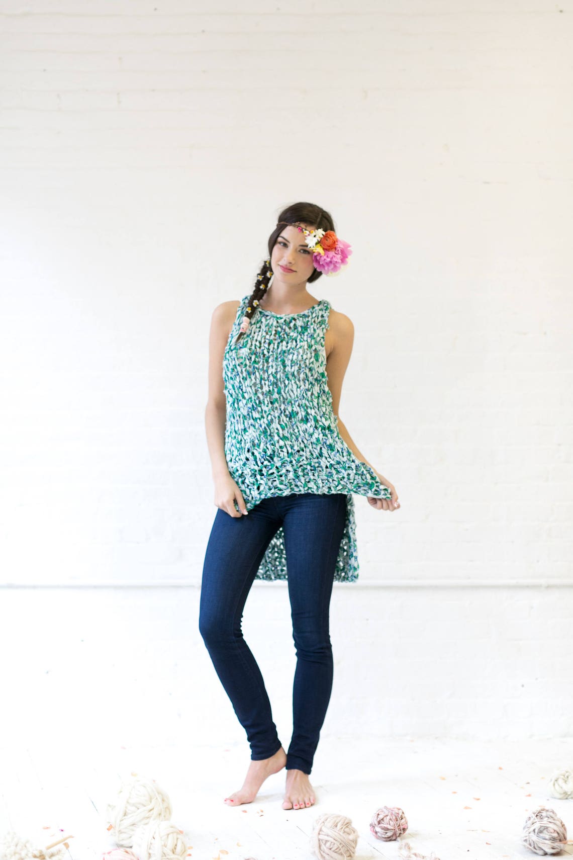 Knitting Pattern // Knit Top Pattern, Knitting Patterns for Women, Knit ...