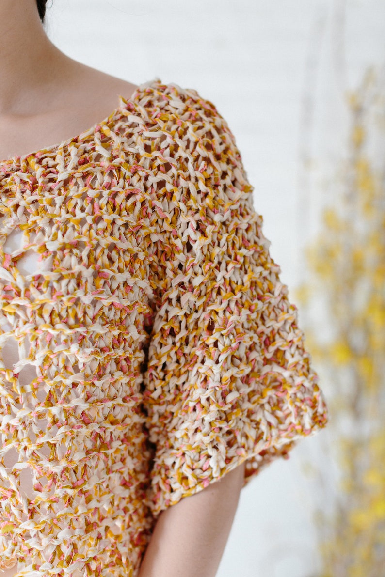 Knitting Pattern // Knit Top Pattern, Knit Sweater Pattern, Knitting ...