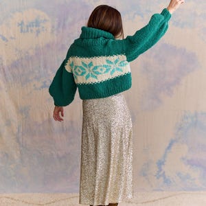 Enchanted Forest Sweater Knitting Pattern PDF - Etsy