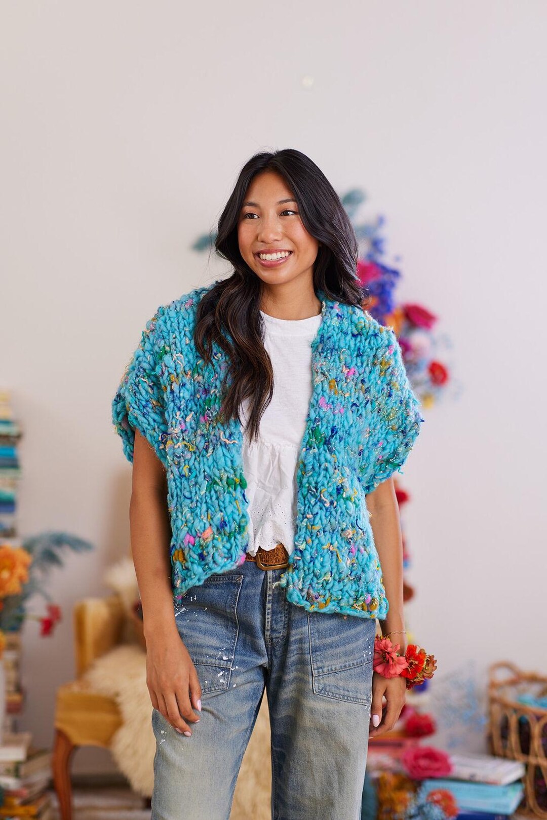 Happy Dance Cardi Knitting Pattern - Etsy
