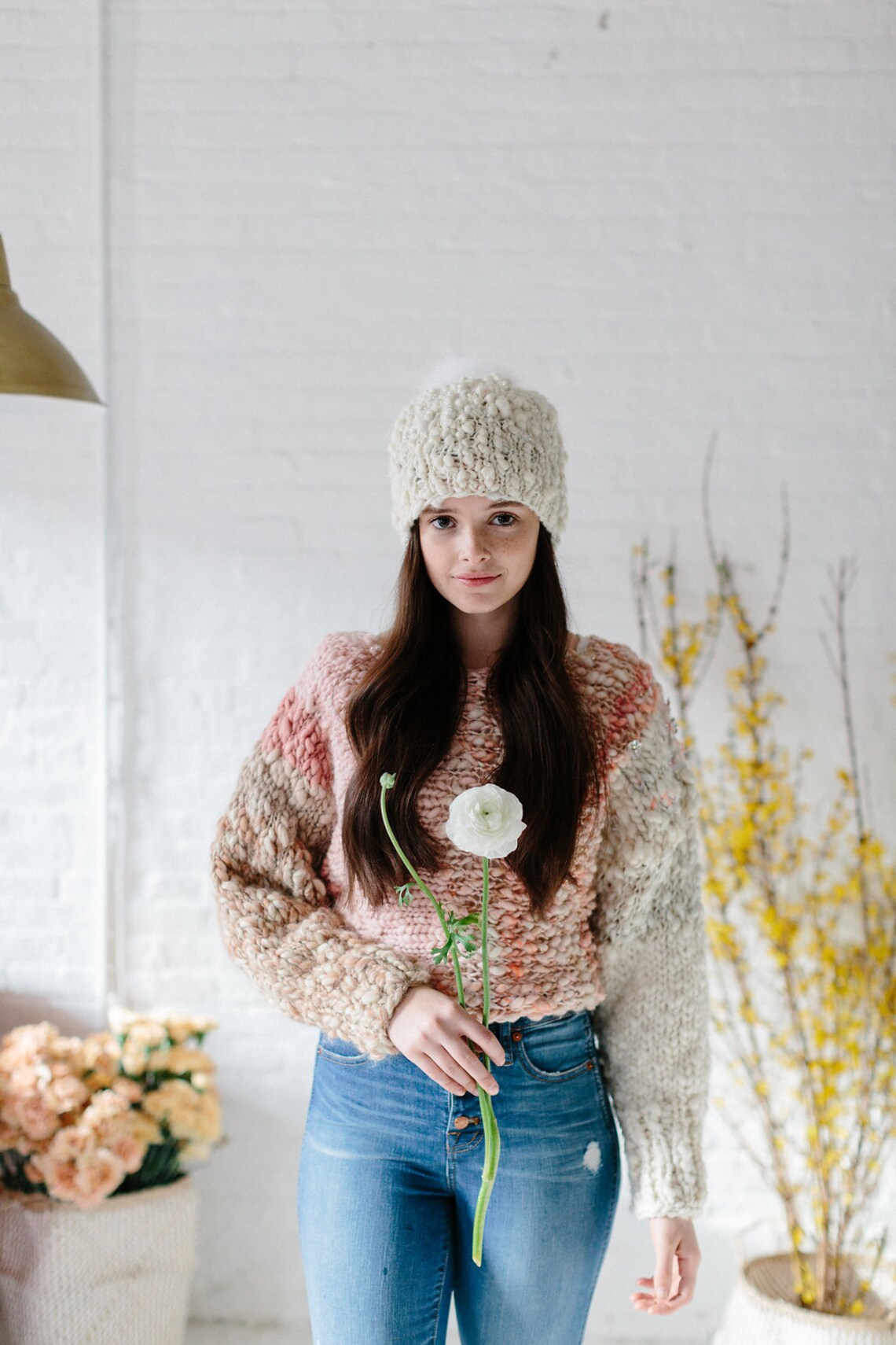 Knitting Pattern // Easy Knit Hat Pattern Easy Knitting - Etsy