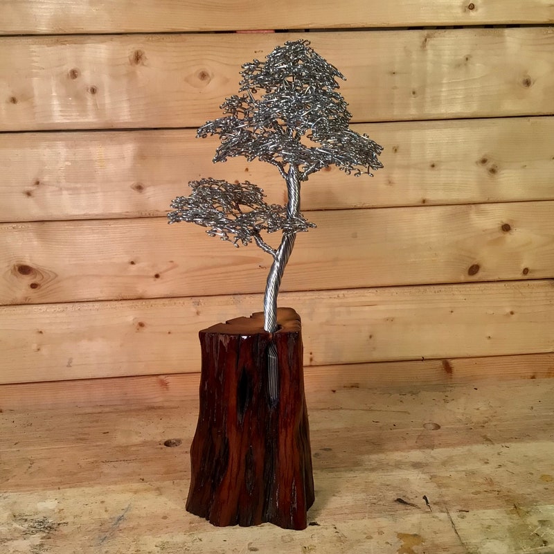 Wire Tree Sculpture - Etsy