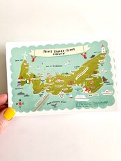 8.5x11 Illustrated Map of Prince Edward Island - Etsy Canada
