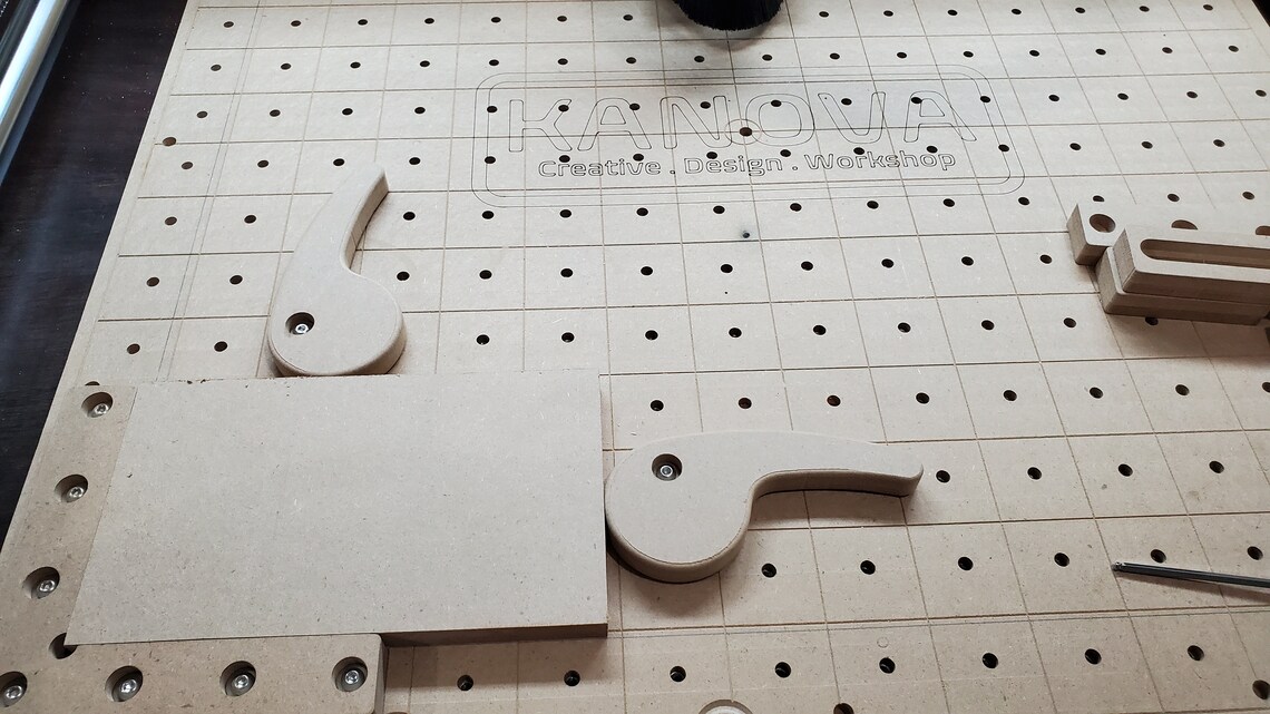 CNC Table Locating Stop Blocks - Universal for Wasteboard System With 2 ...