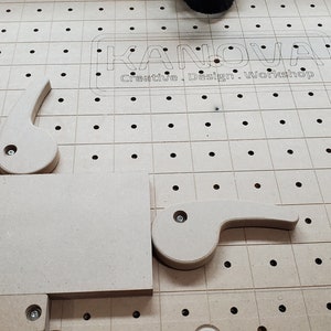 CNC Table Locating Stop Blocks - Universal for Wasteboard System With 2 ...