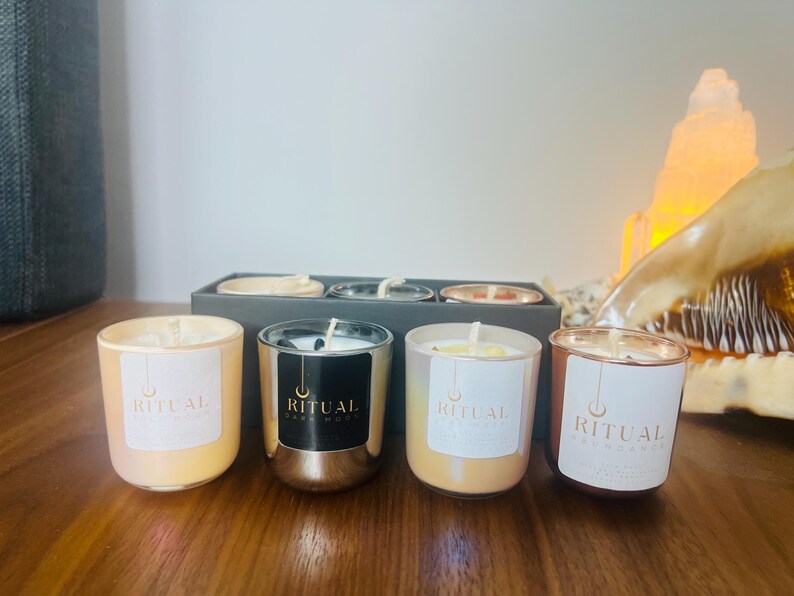 Ritual Candle Discovery Set – Non-toxic, Handpoured Soy Candles With ...