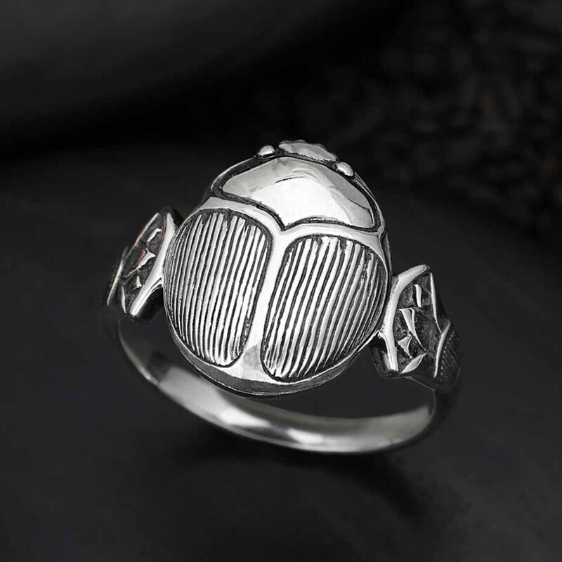 Scarab Ring - Etsy