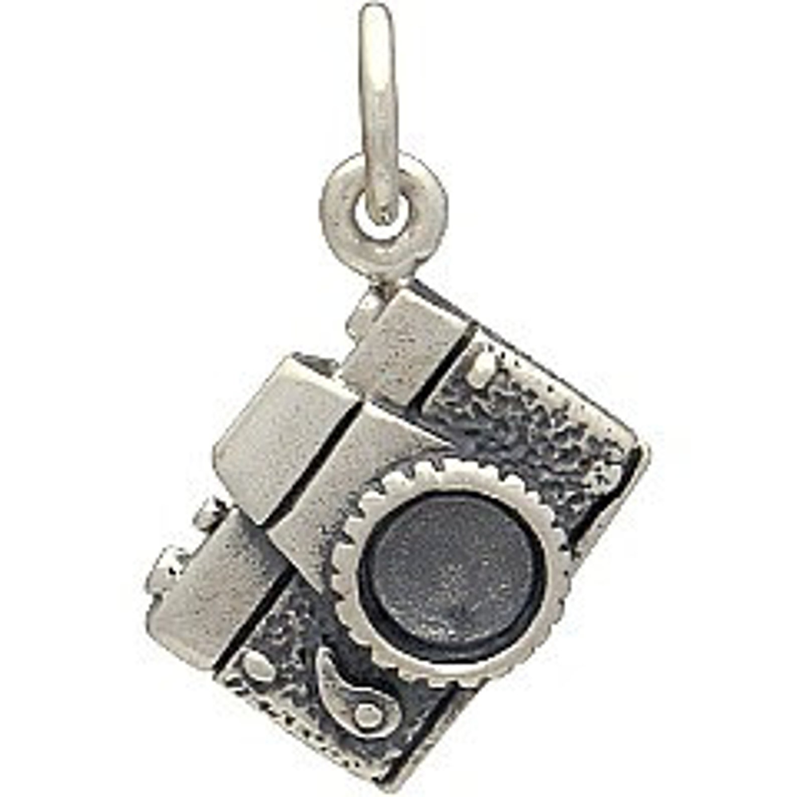 Sterling Silver Camera Charm photography-pictures-hobby - Etsy