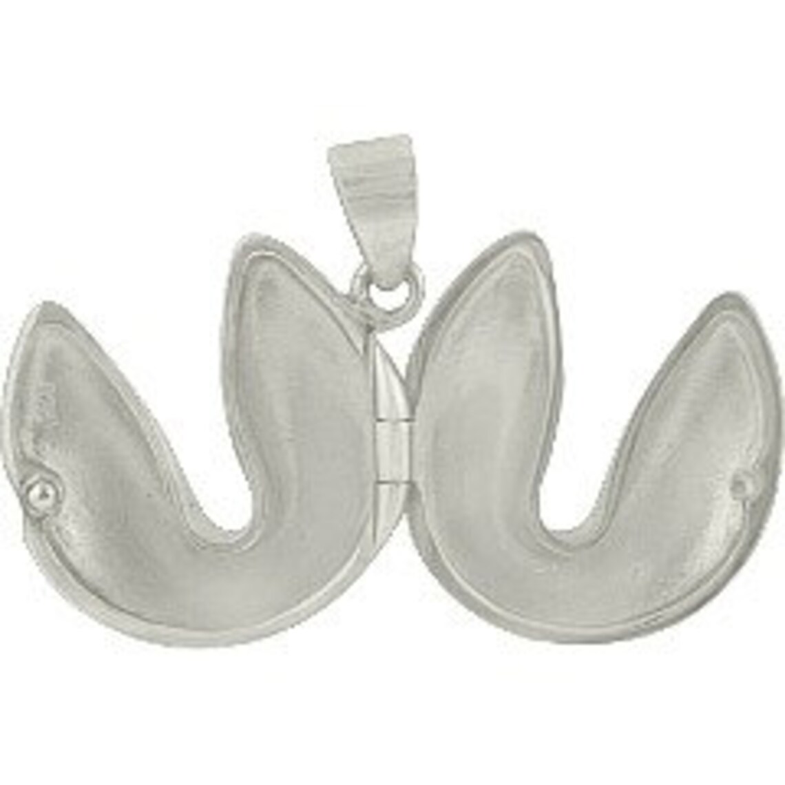Sterling Silver Fortune Cookie Pendant - Etsy