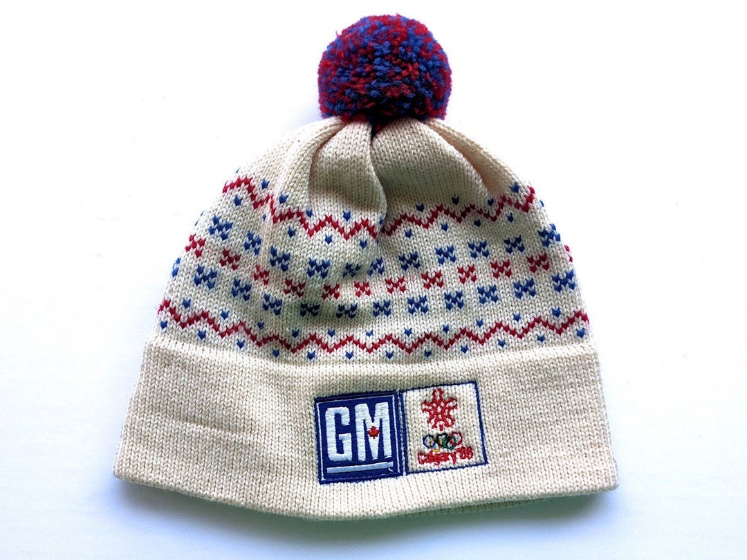 Vintage Winter Olympics 1988 Calgary Hat Murray Merkley GM - Etsy