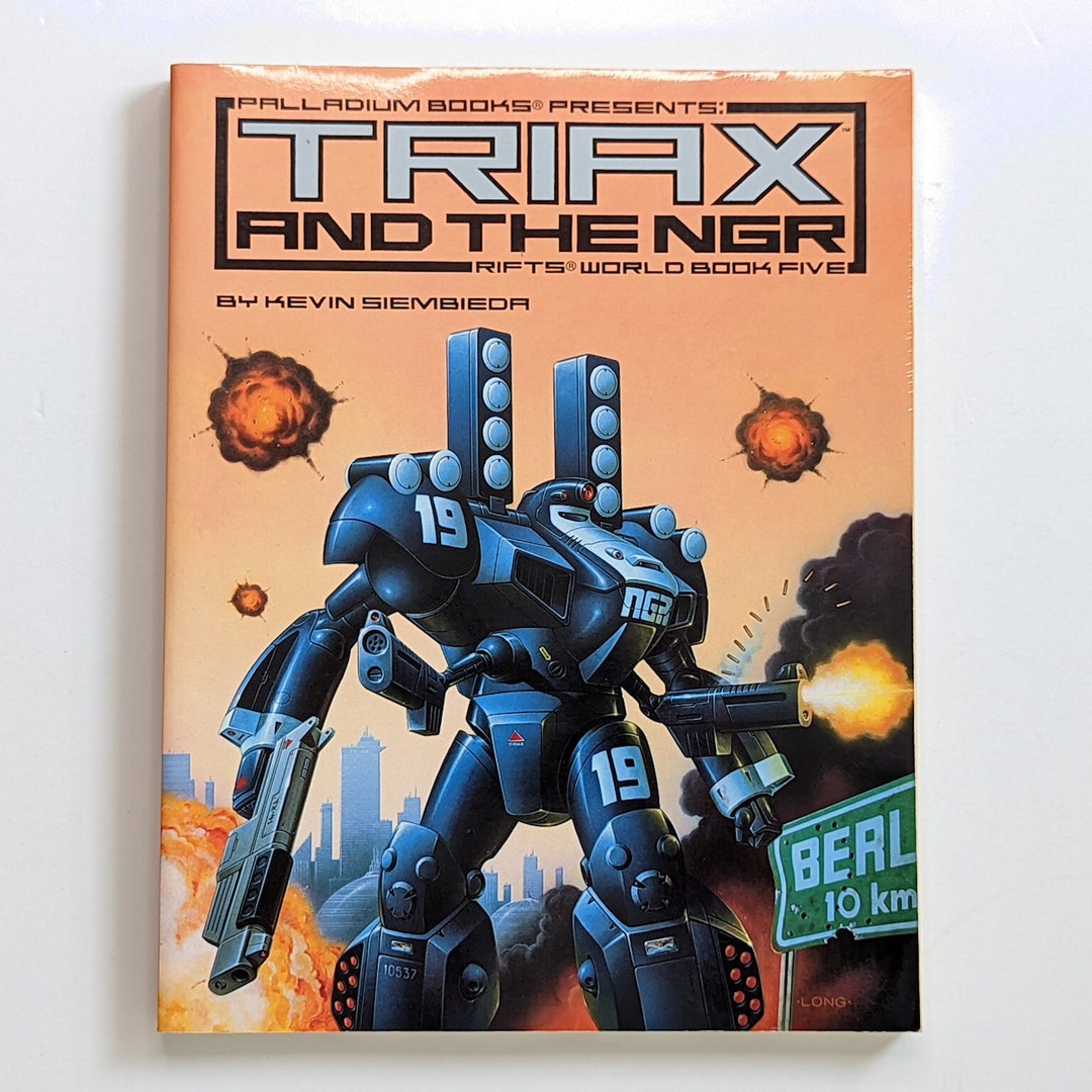 Rifts World Book Five: Triax and the NGR, Palladium Megaverse (1994) - Etsy